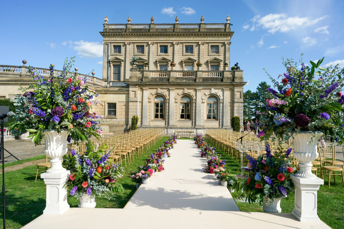 Cliveden House wedding with Emma & Chris